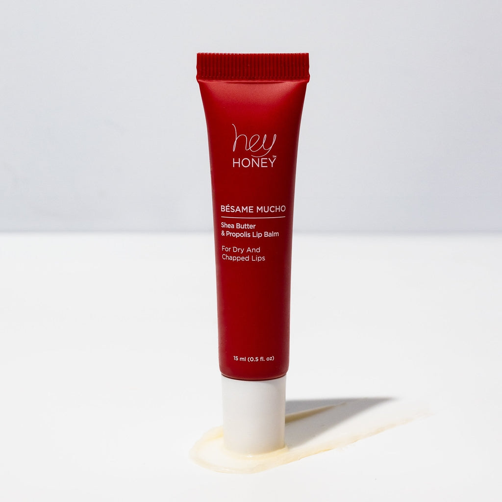 BÉSAME MUCHO - Shea Butter & Propolis Lip Balm | Dry & Chapped Lips ...